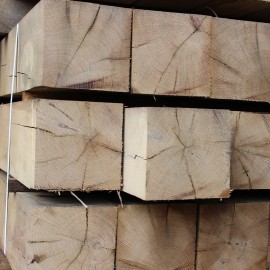 Rustic Oak Post | Buy Oak Fencing Online from the Experts at UK Timber