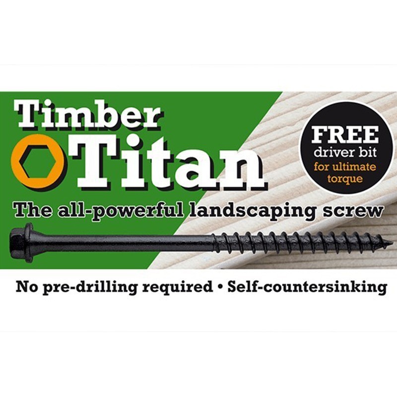 Timber Titan Wood Screws 100mm | Buy Timber Titan Wood Screws Online ...