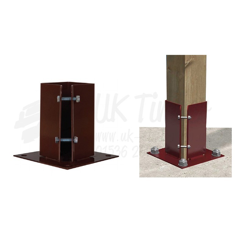 Fencemate Bolt Down Post Support | Buy Pergola Components Online from the Experts at UK Timber