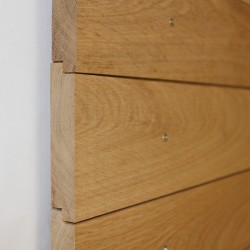 Air Dried Oak Half Lap Cladding | Buy Profiled Cladding Online from the ...