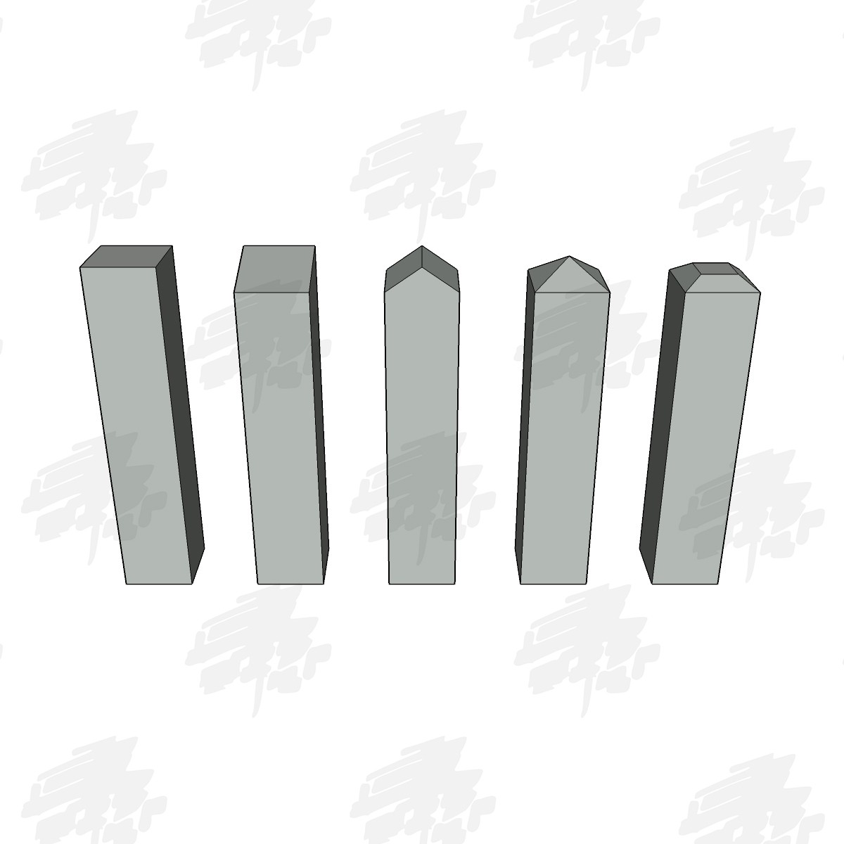 European Oak Bollards - 4 Way Flat Top | Buy Timber Bollards online ...