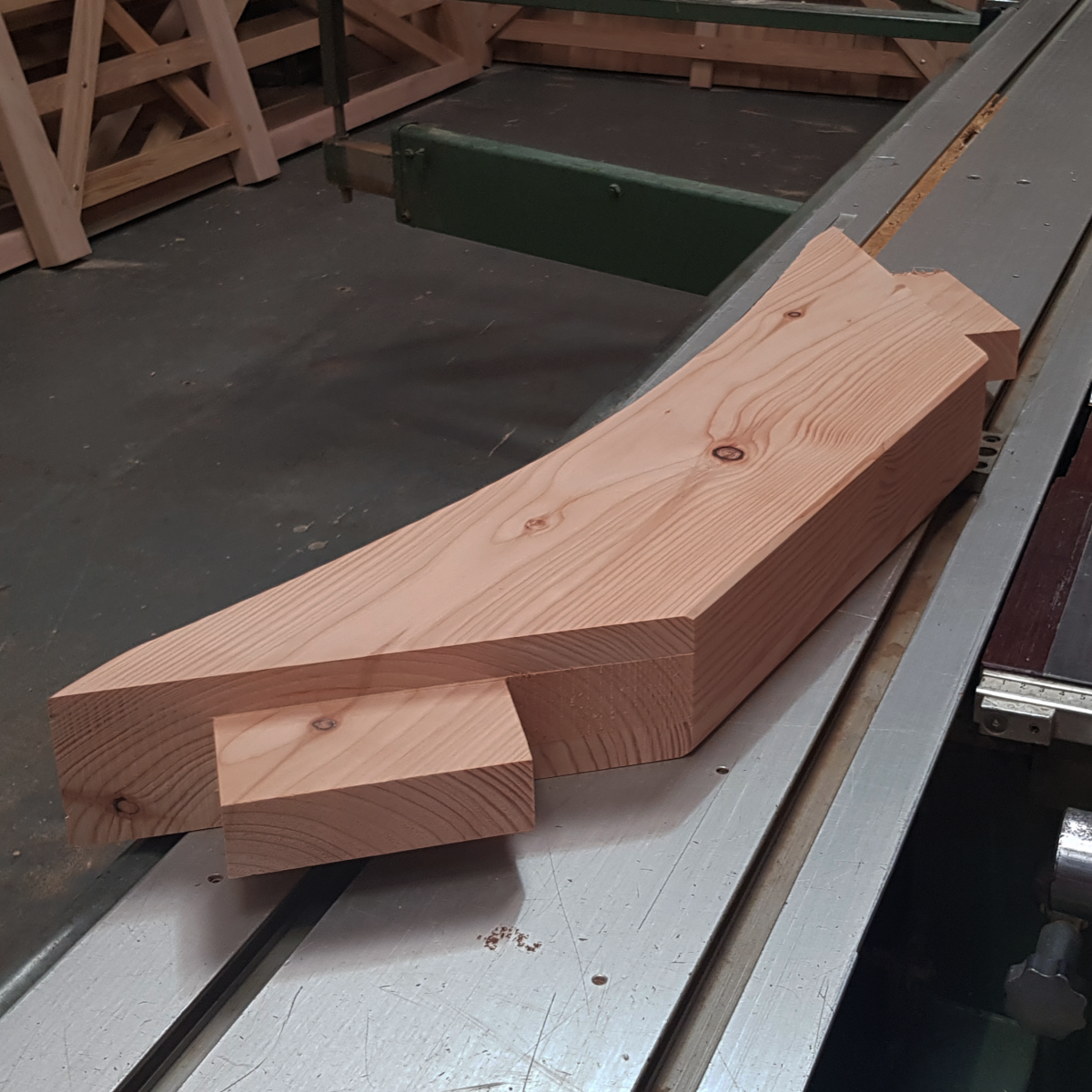 British Larch/Douglas Fir Curved Wind Brace | Softwood Timber Braces ...