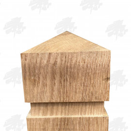 European Oak Fence Post | Buy Oak Fencing Online from the Experts at UK ...