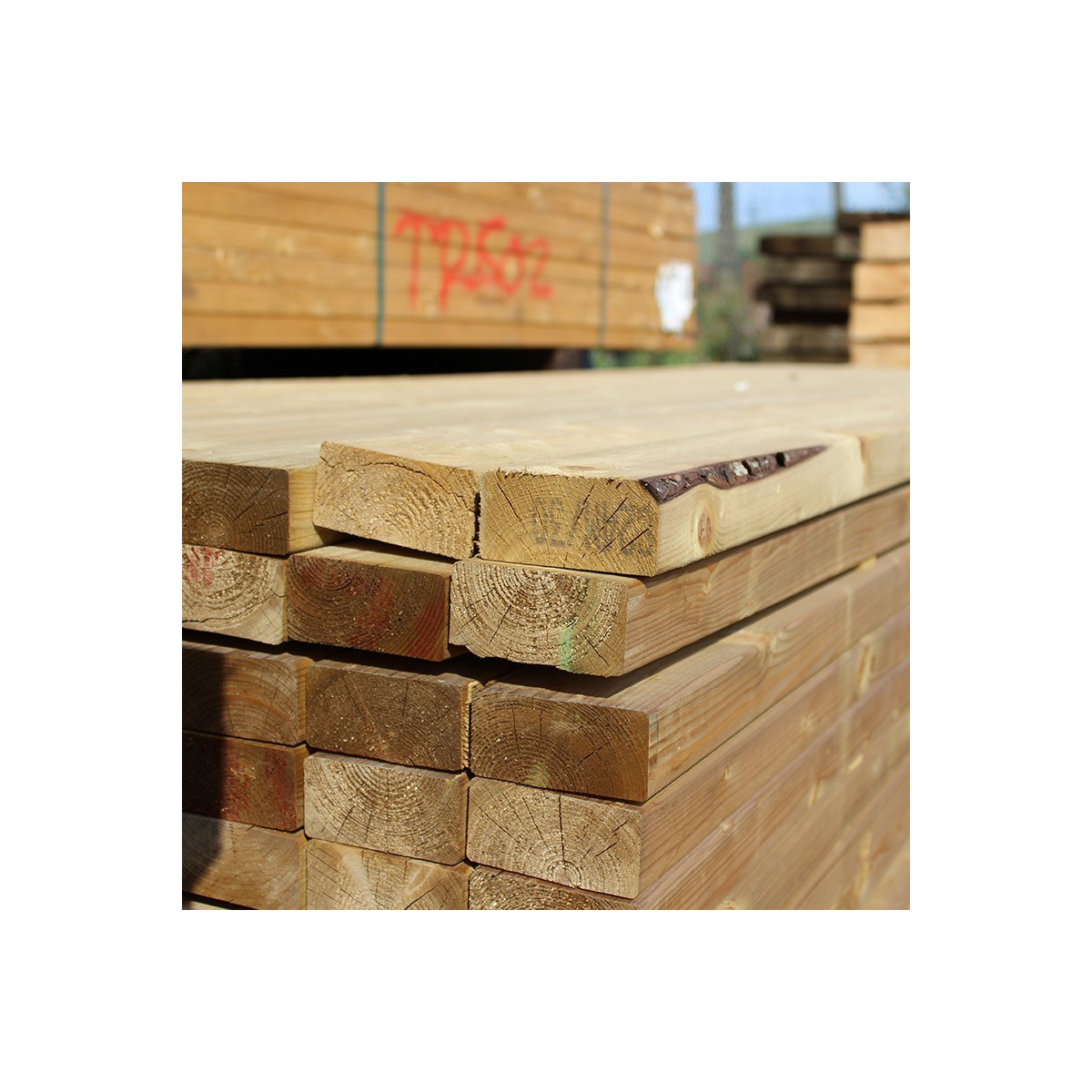C24 Treated Carcassing Timber 47mm x 150mm | Buy Carcassing Timber ...