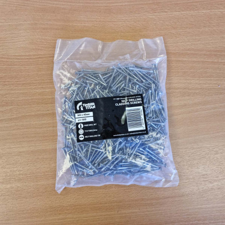 Timber Titan A2 (304) Stainless Steel Self Drilling Cladding Screws
