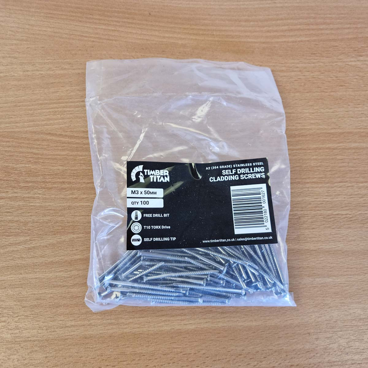 Timber Titan A2 (304) Stainless Steel Self Drilling Cladding Screws ...