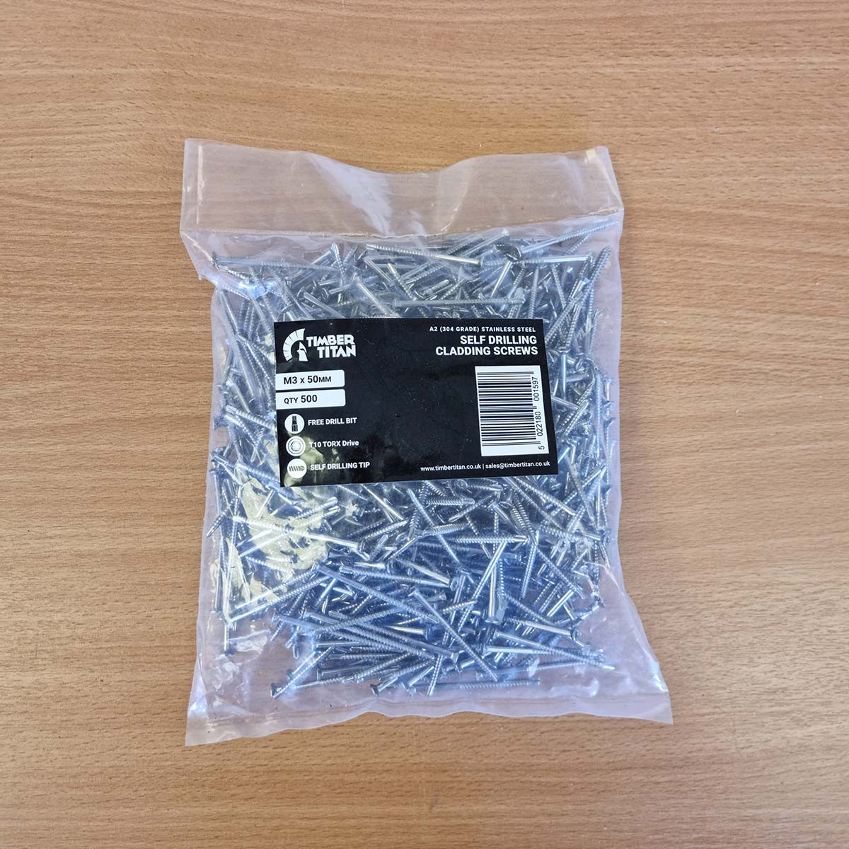 Timber Titan A2 (304) Stainless Steel Self Drilling Cladding Screws ...