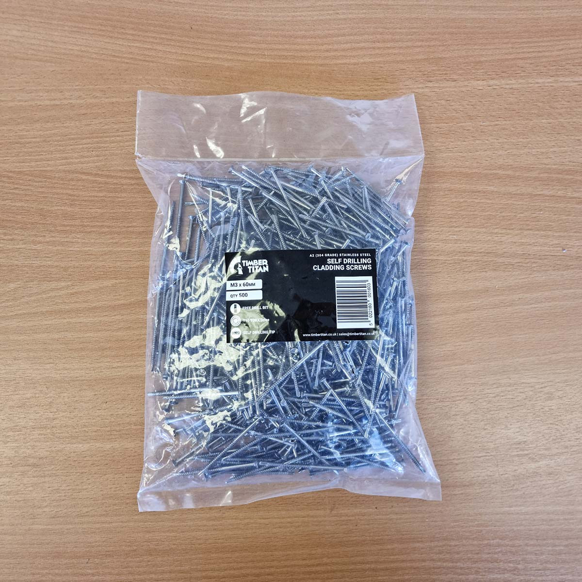 Timber Titan A2 (304) Stainless Steel Self Drilling Cladding Screws ...