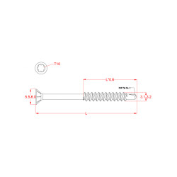 Timber Titan A2 (304) Stainless Steel Self Drilling Cladding Screws ...