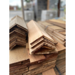 Blue Label Western Red Cedar Hip and Ridge Roofing Shingles (Grade 1 ...