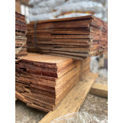 Blue Label Western Red Cedar Roofing Shingles (Grade 1) | UK Timber