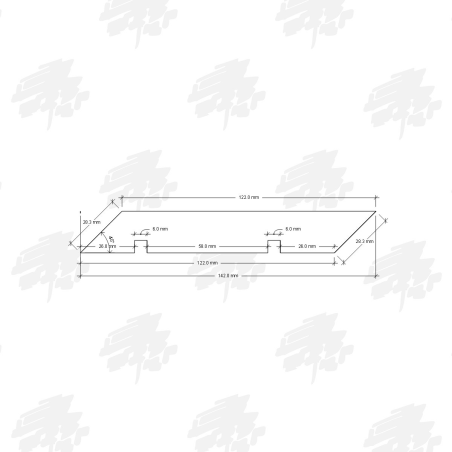 Siberian Larch Rain Screen Ends Matched Cladding