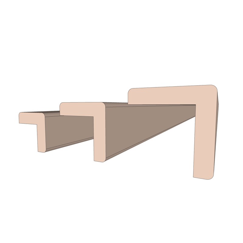 Solid European Oak Nosing (Pack of 14) | UK Timber