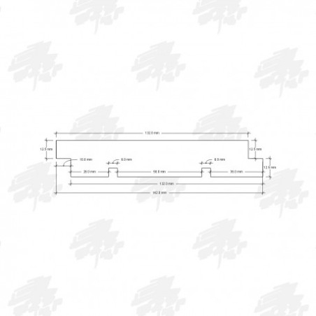 Douglas Fir Internal Half Lap External Cladding