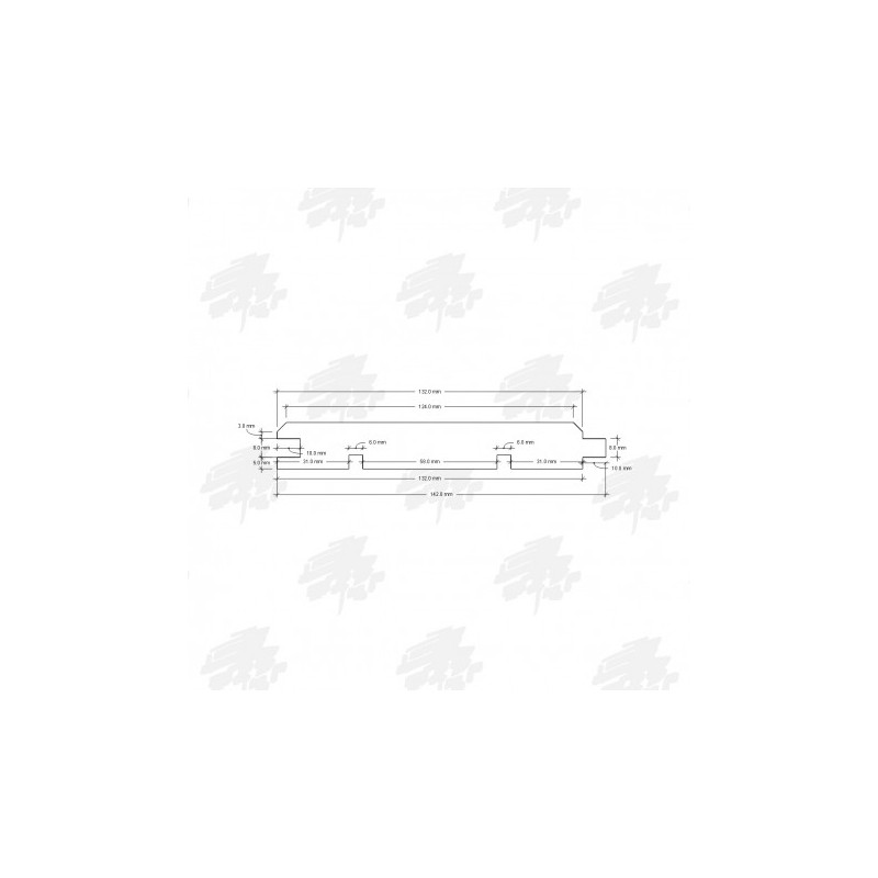 British Larch/Douglas Fir Internal Tongue and Groove Cladding