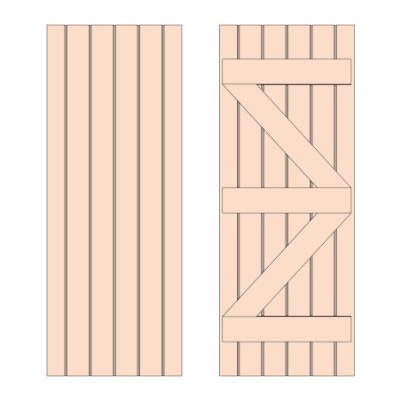 Ledged and Braced Doors | Buy Ledged and Braced Online from the Experts ...