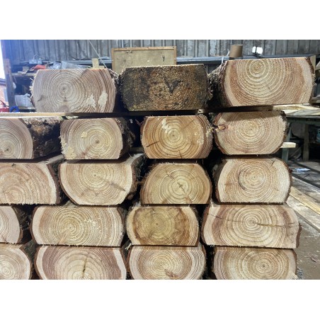 Untreated Larch Softwood Sleepers | UK Timber