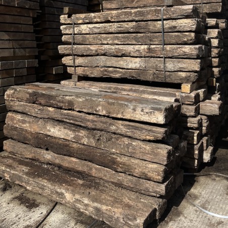 Grade C Azobe Reclaimed Sleepers