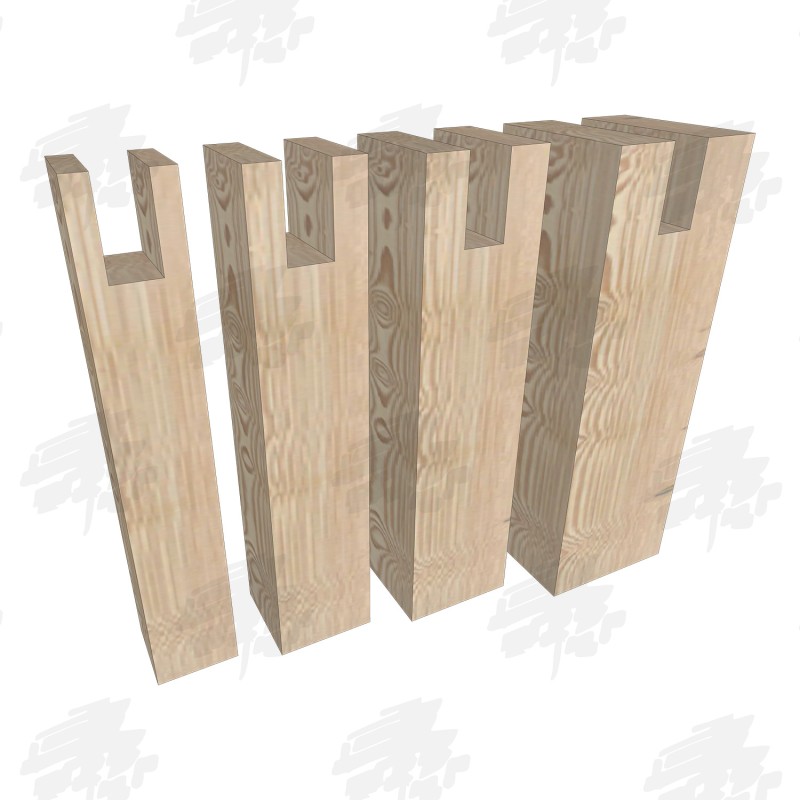 British Larch/Douglas Fir Softwood Pergola Support Posts | Buy Pergola ...