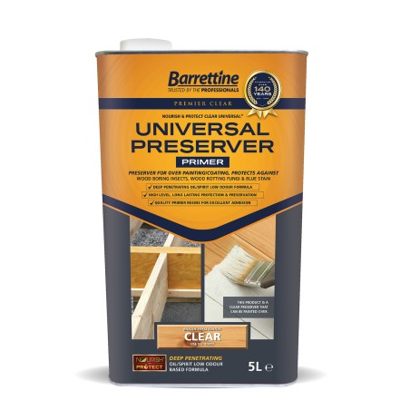Barrettine Universal Clear Wood Preserver | UK Timber