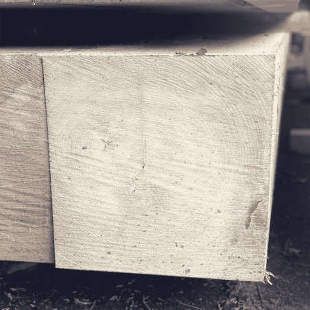 European Oak Half Pyramid Top Gate Post | Buy Online from the Experts ...